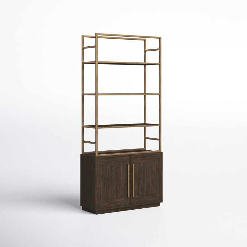 Joss & Main Orlo Standard Bookcase & Reviews | Wayfair