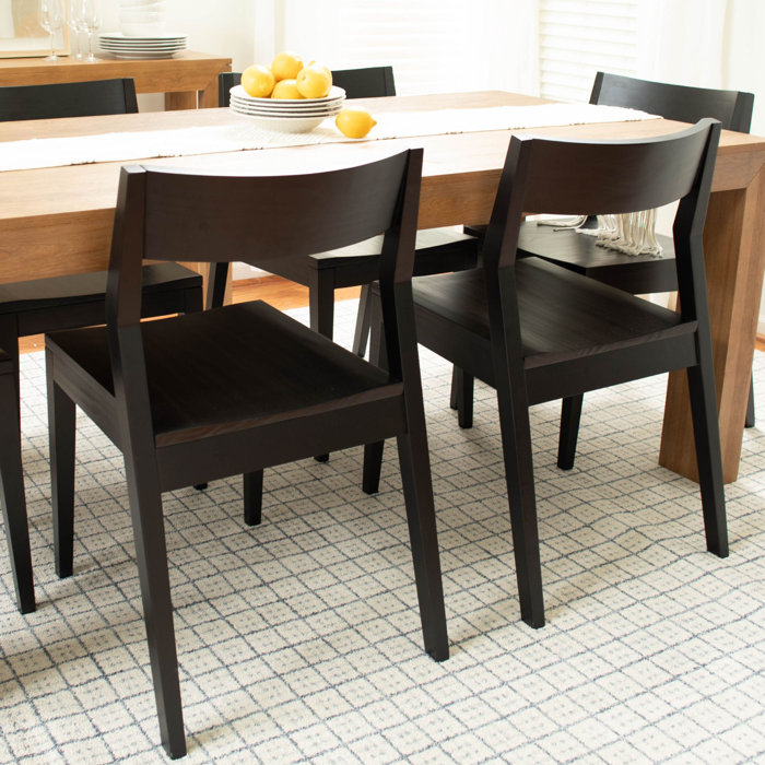 Wade Logan® Linzy Solid Wood Low Back Side Chair & Reviews | Wayfair