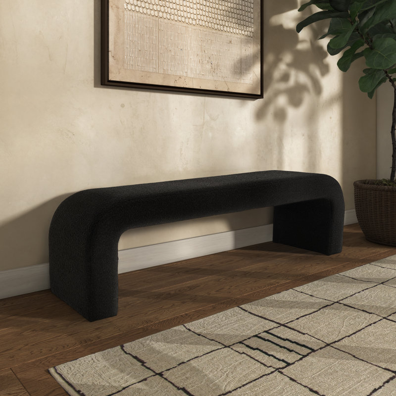 AllModern Daine 62" Upholstered Bench & Reviews | Joss & Main