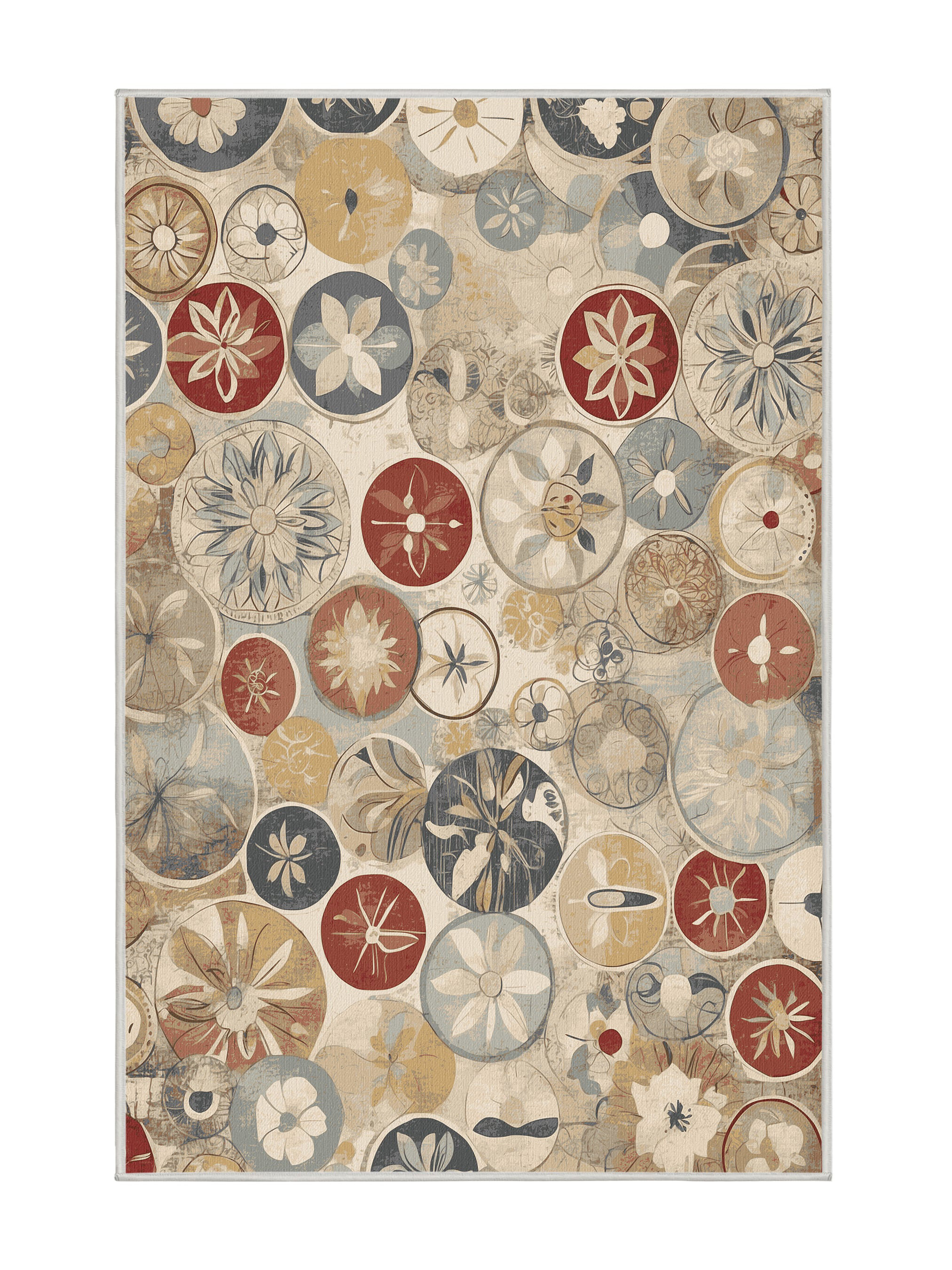 Winston Porter Perky Streak Rug | Wayfair
