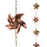 Arlmont & Co. Pinwheel Rain Chain & Reviews | Wayfair