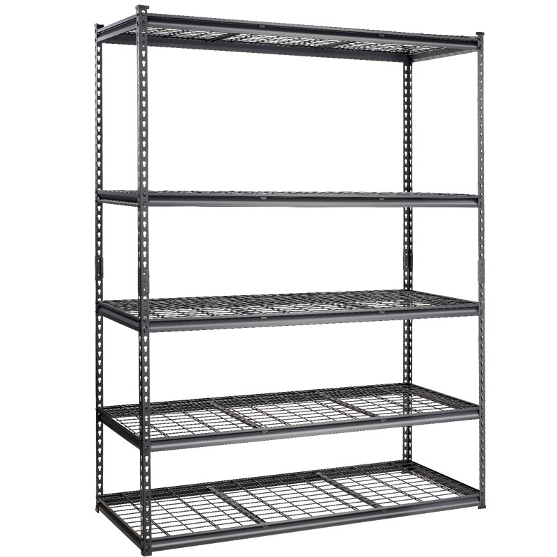 Rebrilliant Mariany Steel Height -Adjustable Shelving Unit & Reviews ...