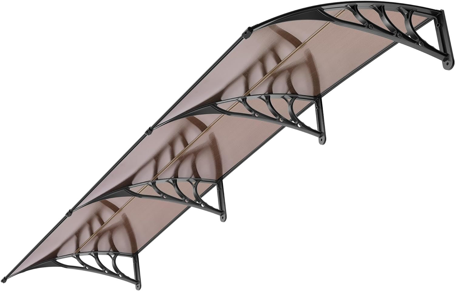 VIVOHOME Specstar 120'' W x 40'' D Polycarbonate Cover Retractable ...