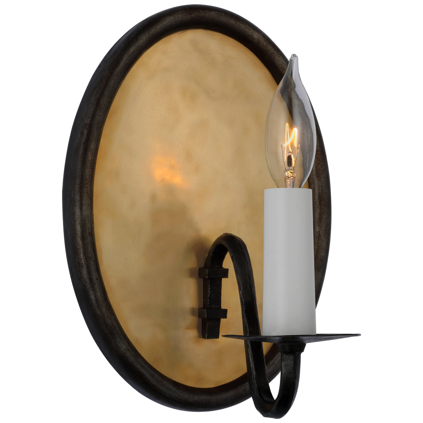 Visual Comfort Signature Ancram Small Single Candle Wall Light | Perigold