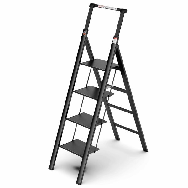 WFX Utility™ Escabeau escamotable à poignée escamotable avec pédale ...