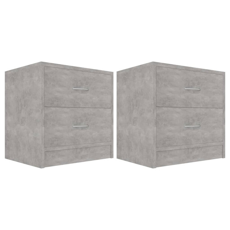 Latitude Run Bedside tables made of wood, 40 x 30 x 40cm | Wayfair.co.uk