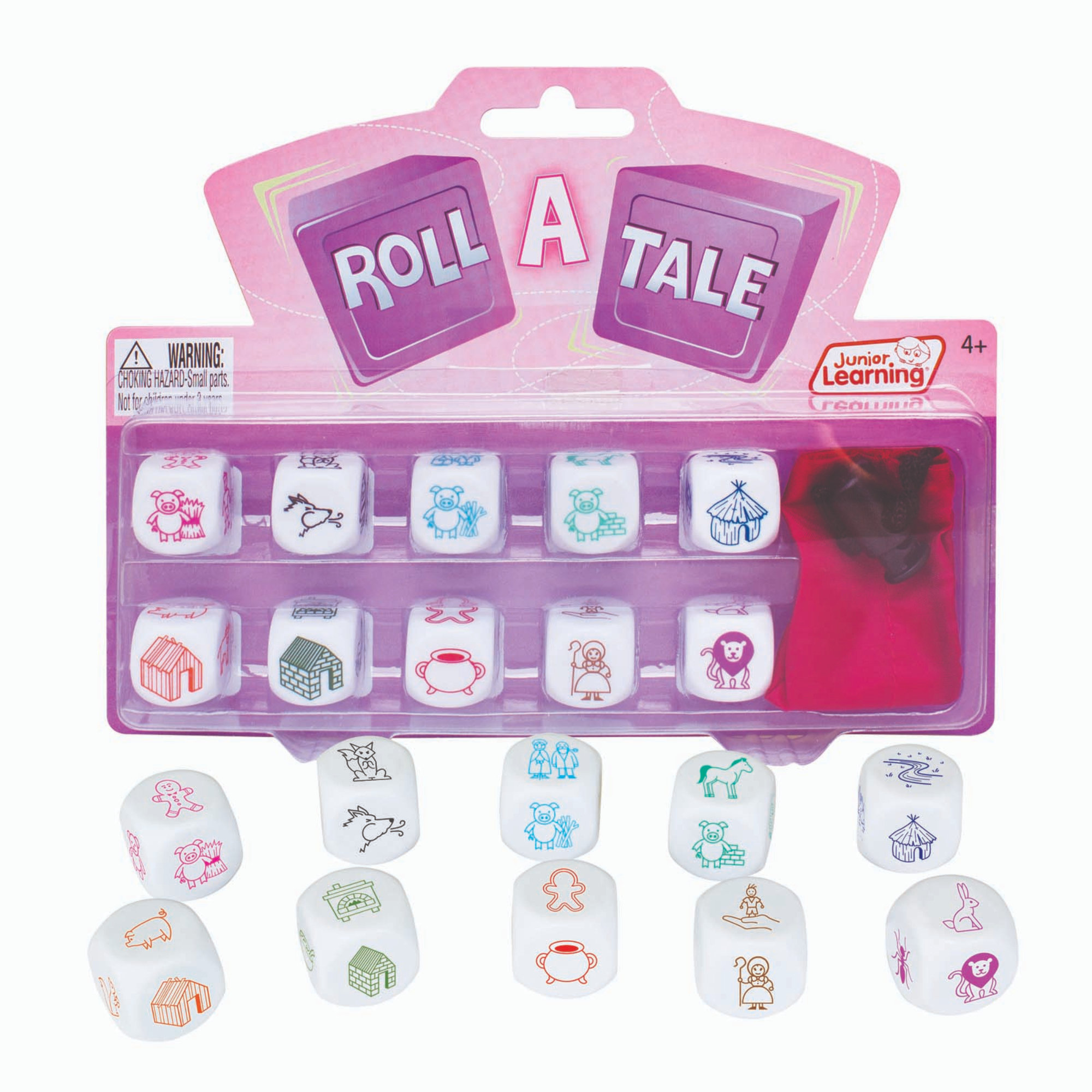 Junior Learning Roll A Tale Language Skills Dice Game - Wayfair Canada