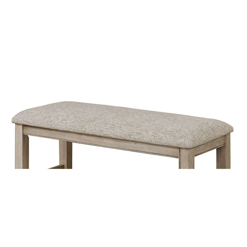 August Grove® Farmhouse Style Counter Height Bench | Wayfair