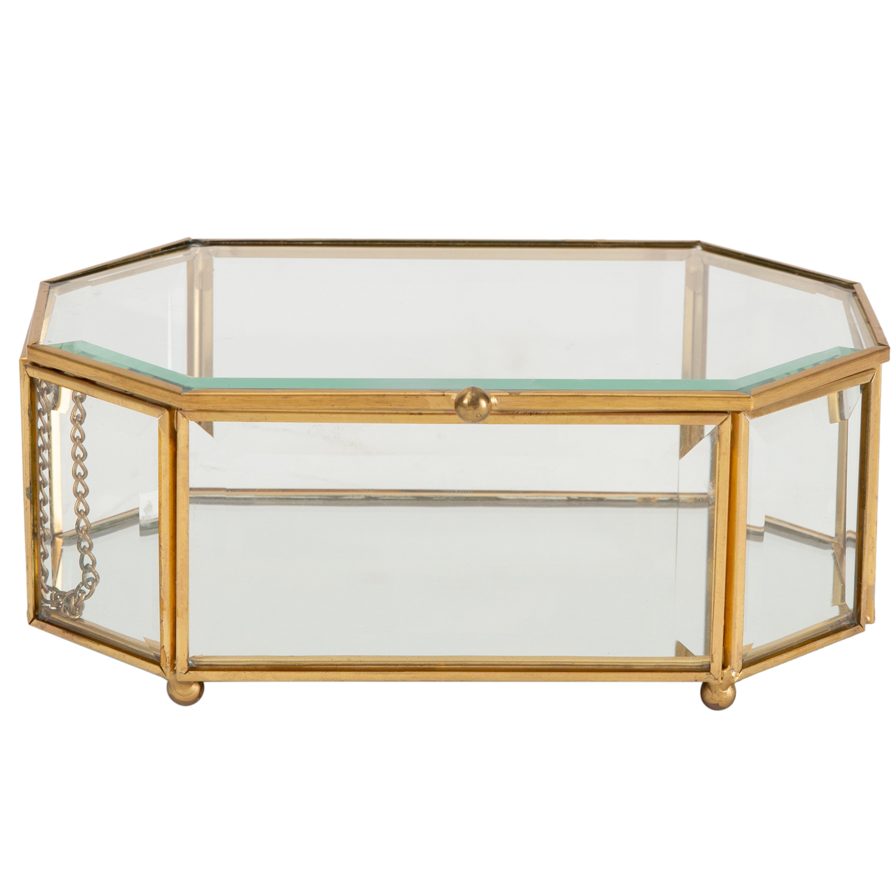 Mercer41 Allport Glass Memory Box | Wayfair