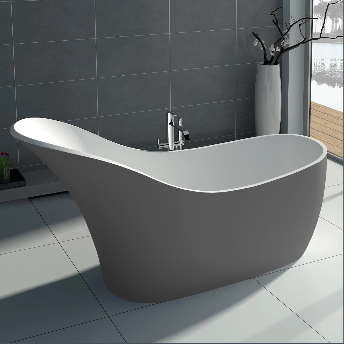 ADM Bathroom SW-137 (67 x 30) - Wayfair Canada
