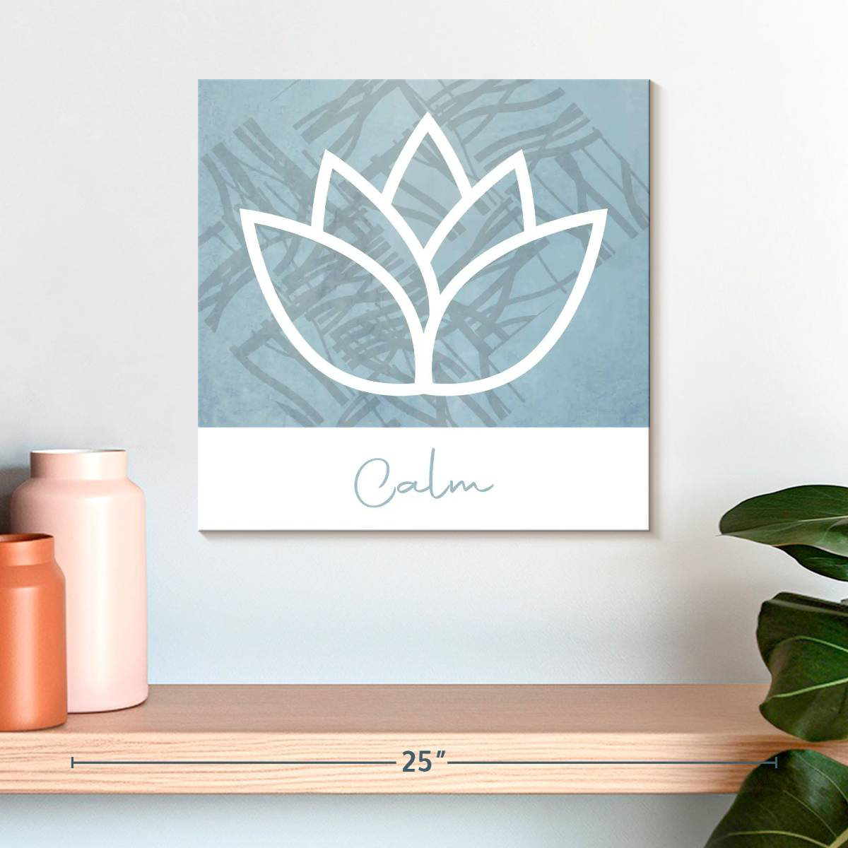 Ebern Designs Tergel Calm Lotus | Wayfair