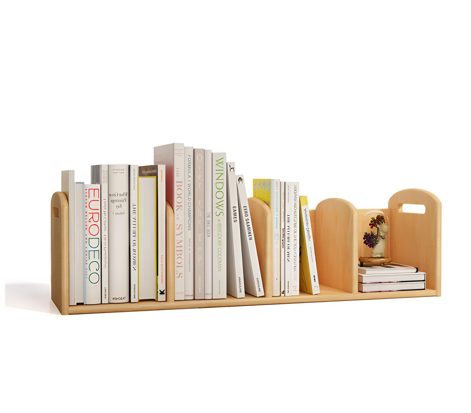 Hokku Designs Solid Wood Desktop Bookshelf - Simple And Practical ...