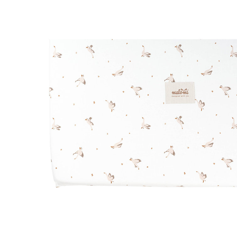 Malomi 130 Thread Count 100% Cotton Fitted Sheet | Wayfair.co.uk