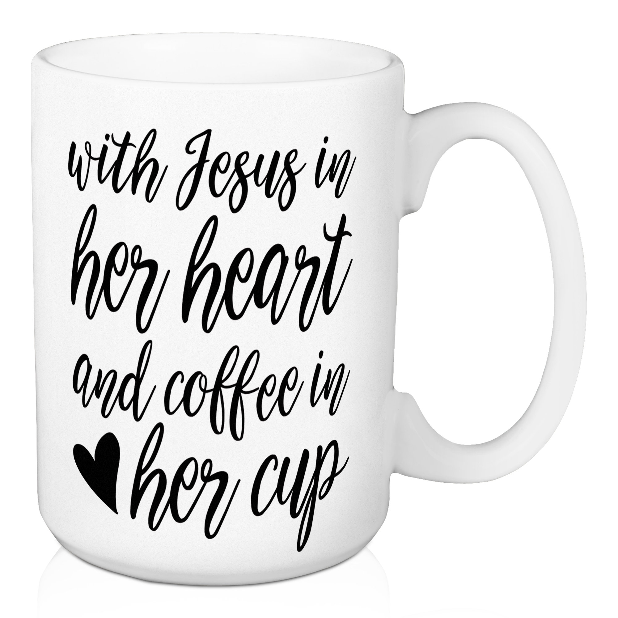 Winston Porter Calliope With Jesus in Her Heart Coffee Mug - Wayfair Canada