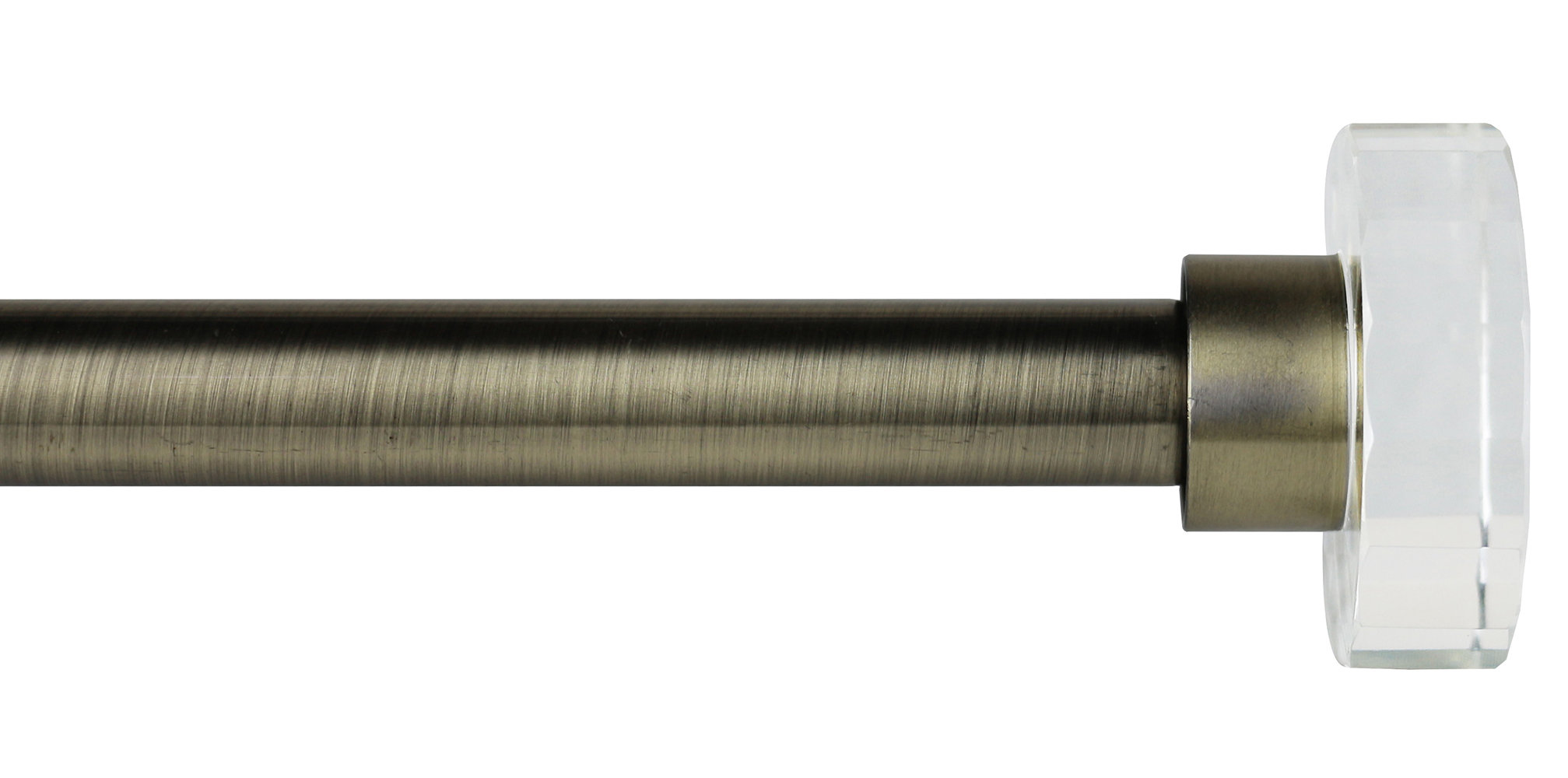 Latitude Run® Swopes Crystal Disc Single Curtain Rod & Reviews | Wayfair