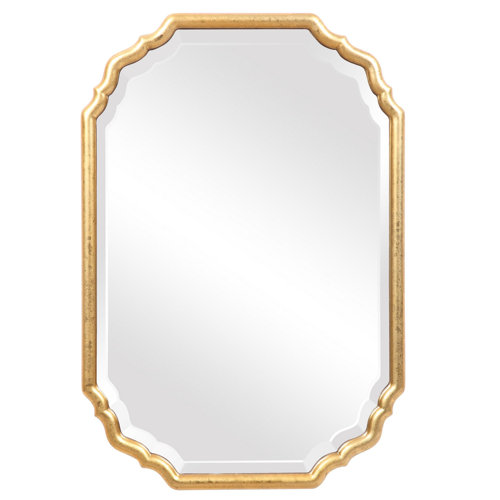 Rosdorf Park Manish Curved Design Bathroom / Vanity Mirror | Wayfair
