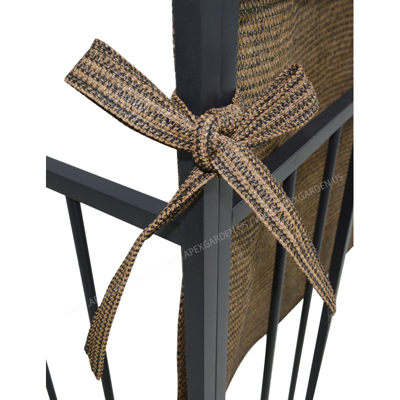 APEX GARDEN 5 ft. H x 10 ft. W Polyethylene Privacy Screen & Reviews ...