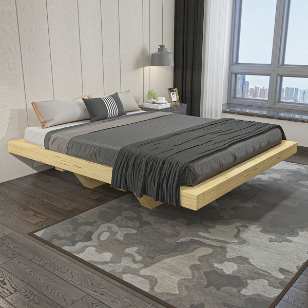 Union Rustic Aires European Kingsize (160 x 200cm) Bed Frame | Wayfair ...