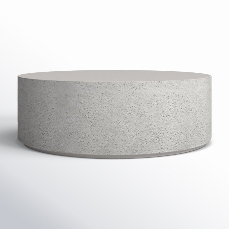 Joss & Main Gala Stone/Concrete Coffee Table | Wayfair
