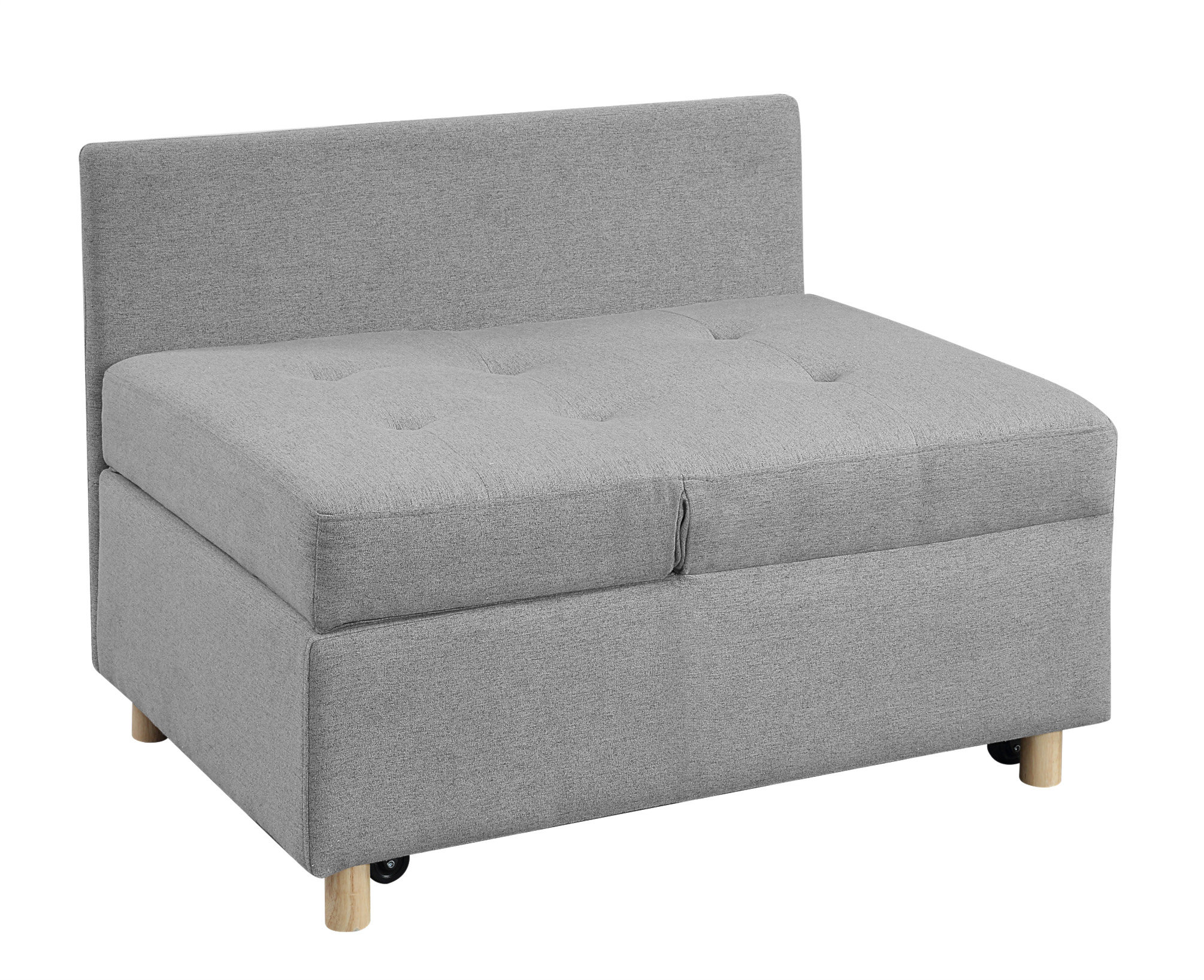 Latitude Run® 4-In-1 Convertible Sofas & Couches, Single Extendable ...