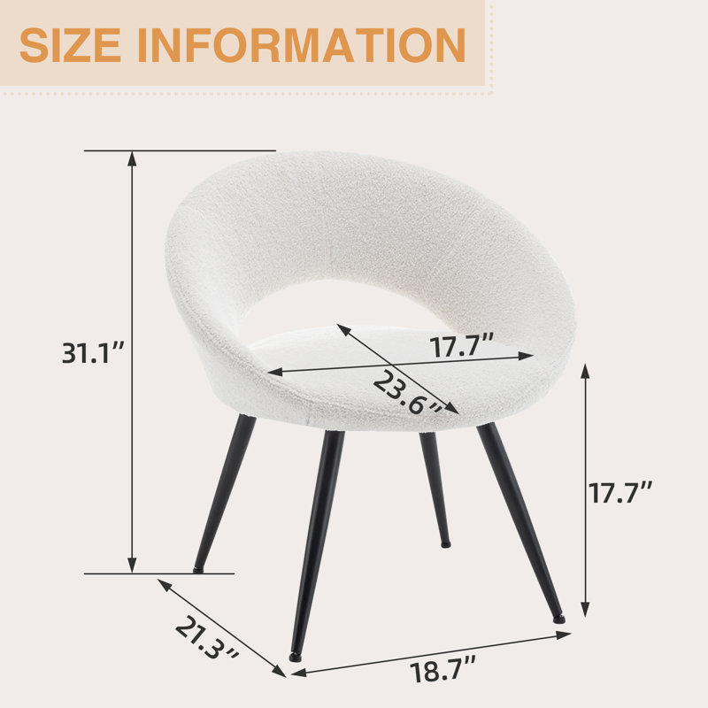 George Oliver Upholstered Accent Chair | Wayfair