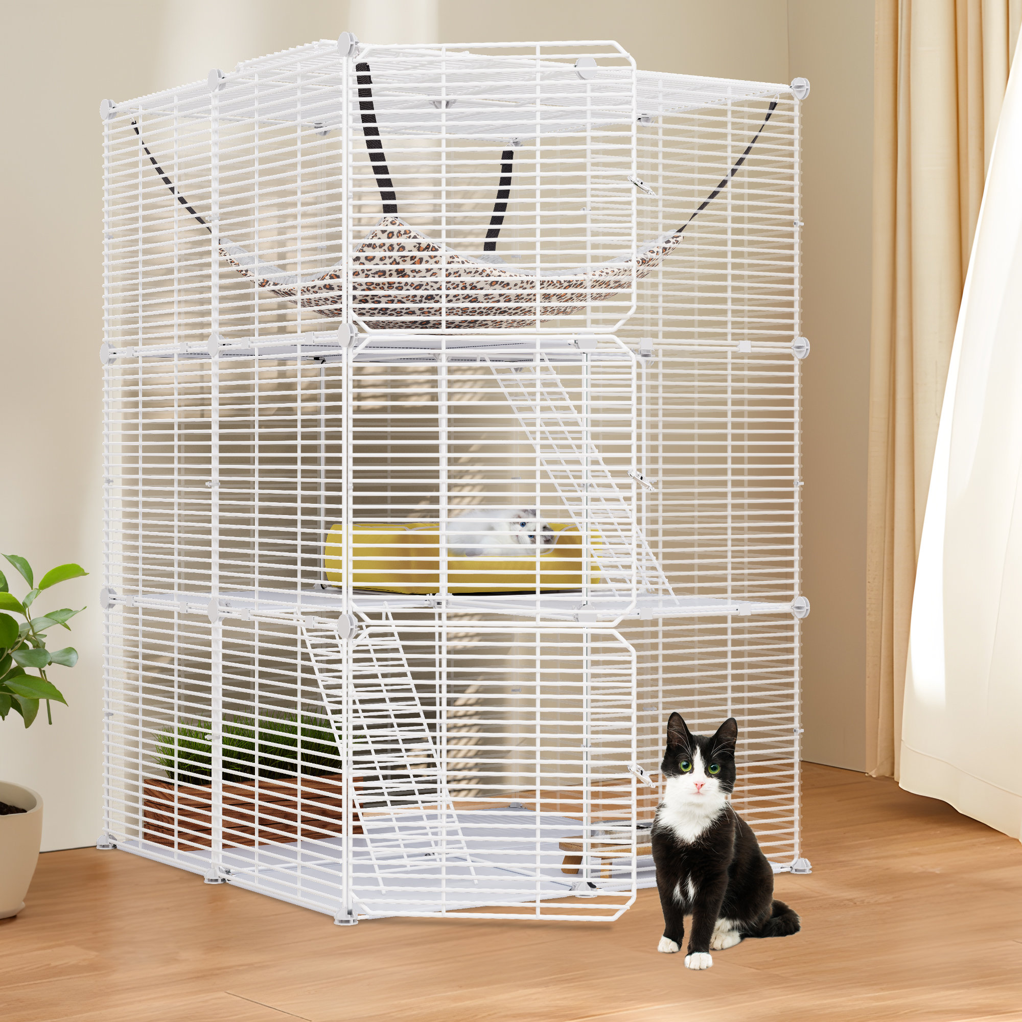 Archie & Oscar™ Bojorquez Portable Cat Cage, Catio, Cat House & Reviews ...