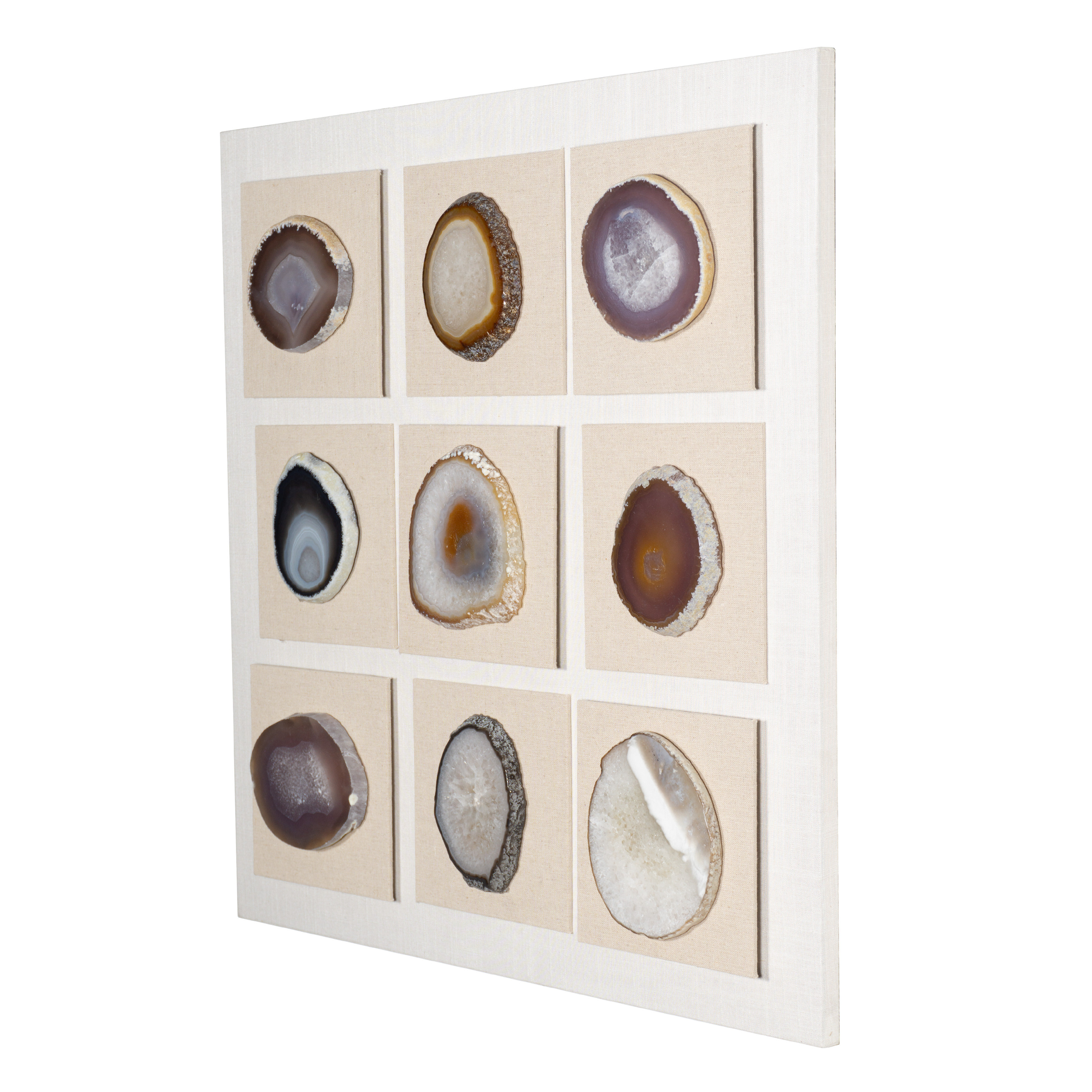 Everly Quinn Quartz Stone Art Handmade Glam Landscape & Nature Wall ...