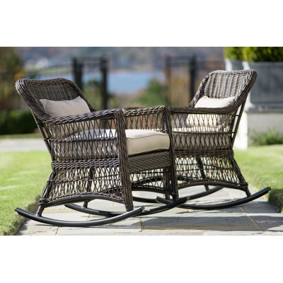 Rosecliff Heights Chretien Outdoor Rocker Chair & Reviews | Wayfair
