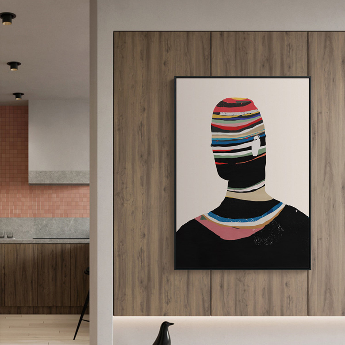 Organix Oasis Modern abstract figure art | Wayfair