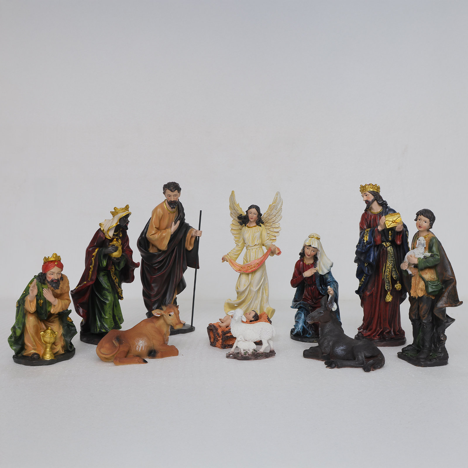 The Holiday Aisle® Nativity Sets For Christmas Indoor Set Of 12 Pieces ...