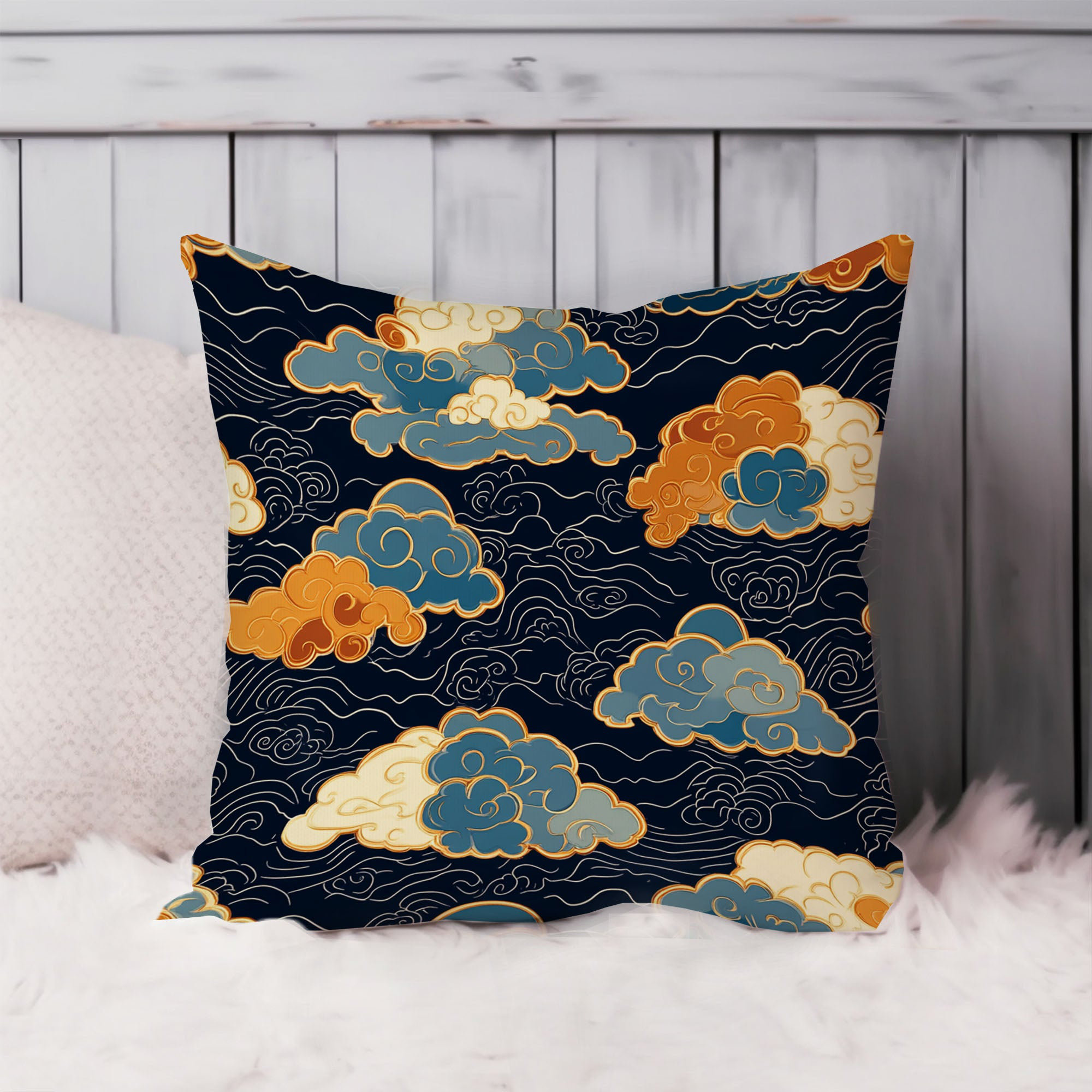 Ethan Taylor Landscape and Nature Asian Cloud Dreams XVI Asian Throw ...