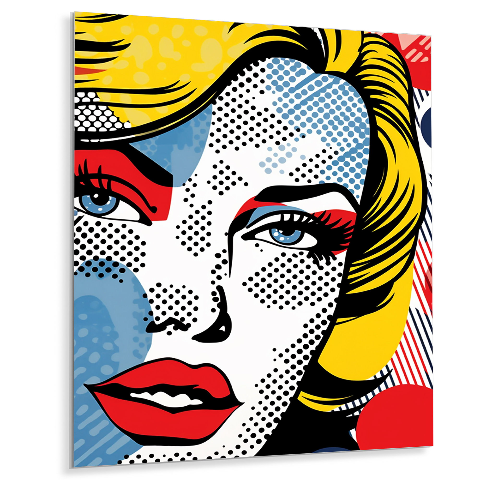 Bungalow Rose Female Sequential Art - Masterpiece Metal Wall Decor ...