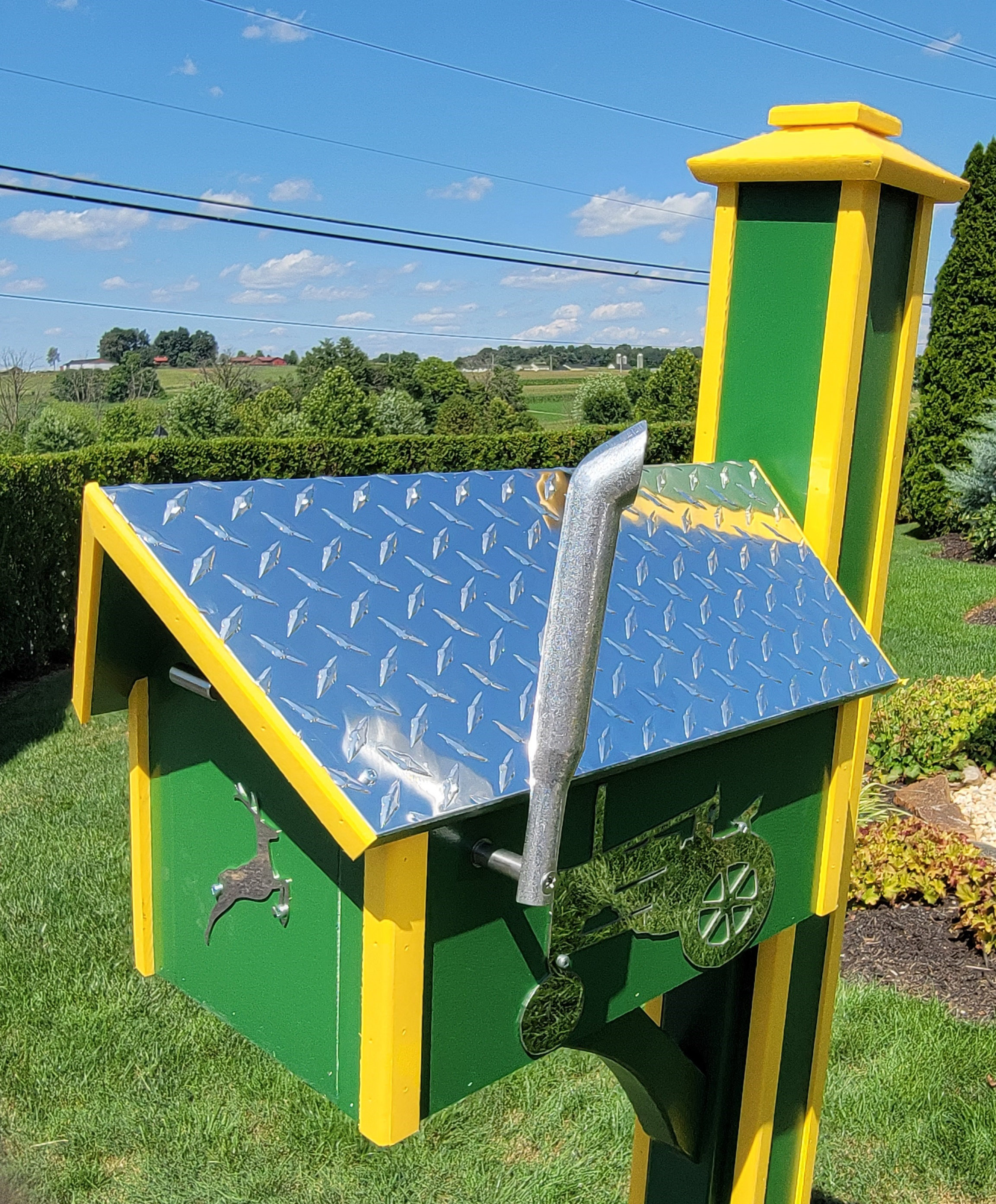 Amish Mailbox, Handmade, Nature Design Barn Style - Wayfair Canada