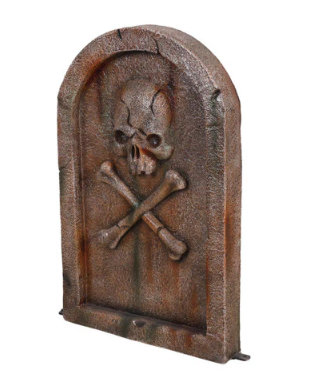 Trinx Gravestone With Skull Tombstone Statue - Wayfair Canada