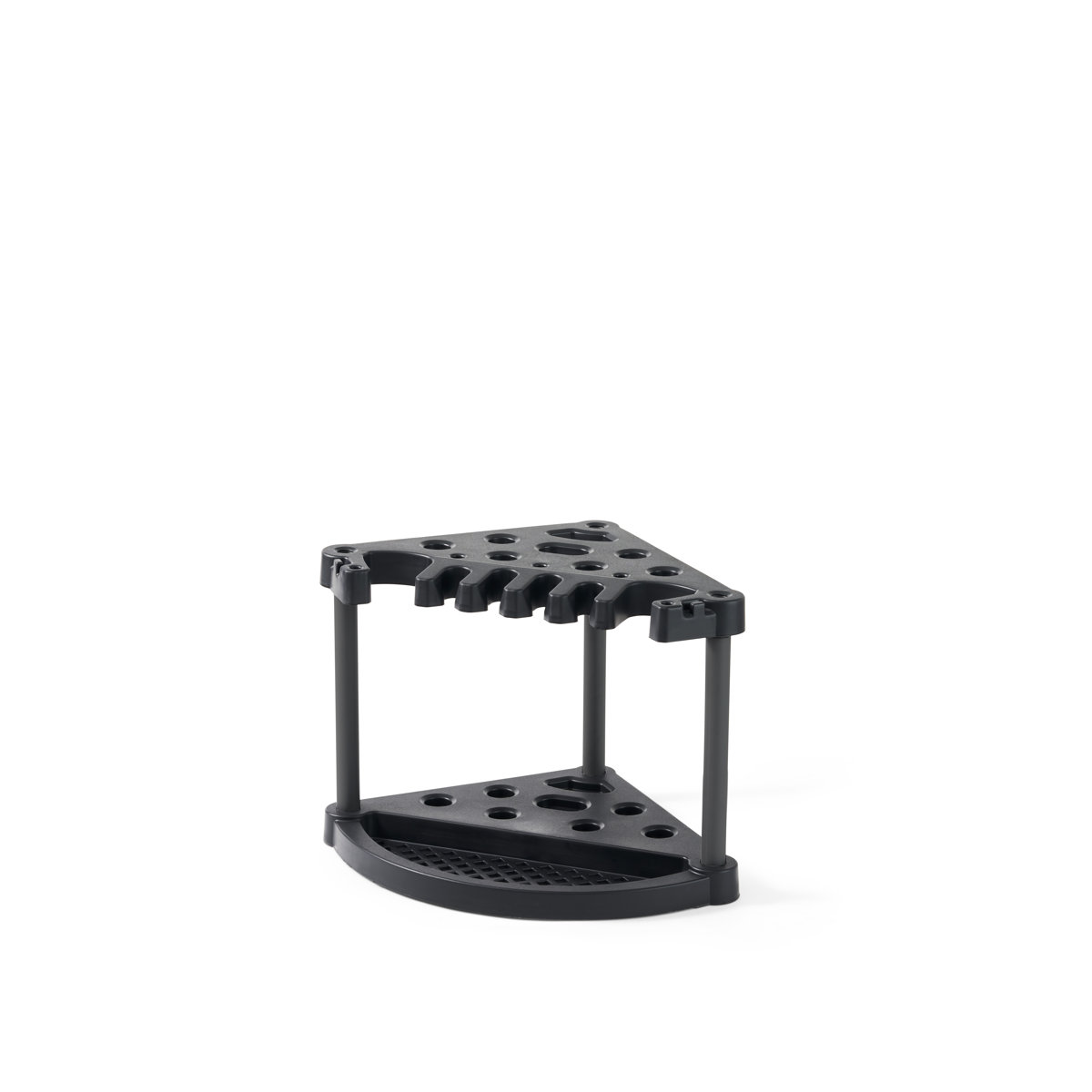 Keter Compact Durable Resin Garage and Shed Corner Tool Rack and ...