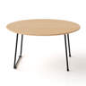Latitude Run® Modern Round Coffee Table For Small Home Furnishings ...
