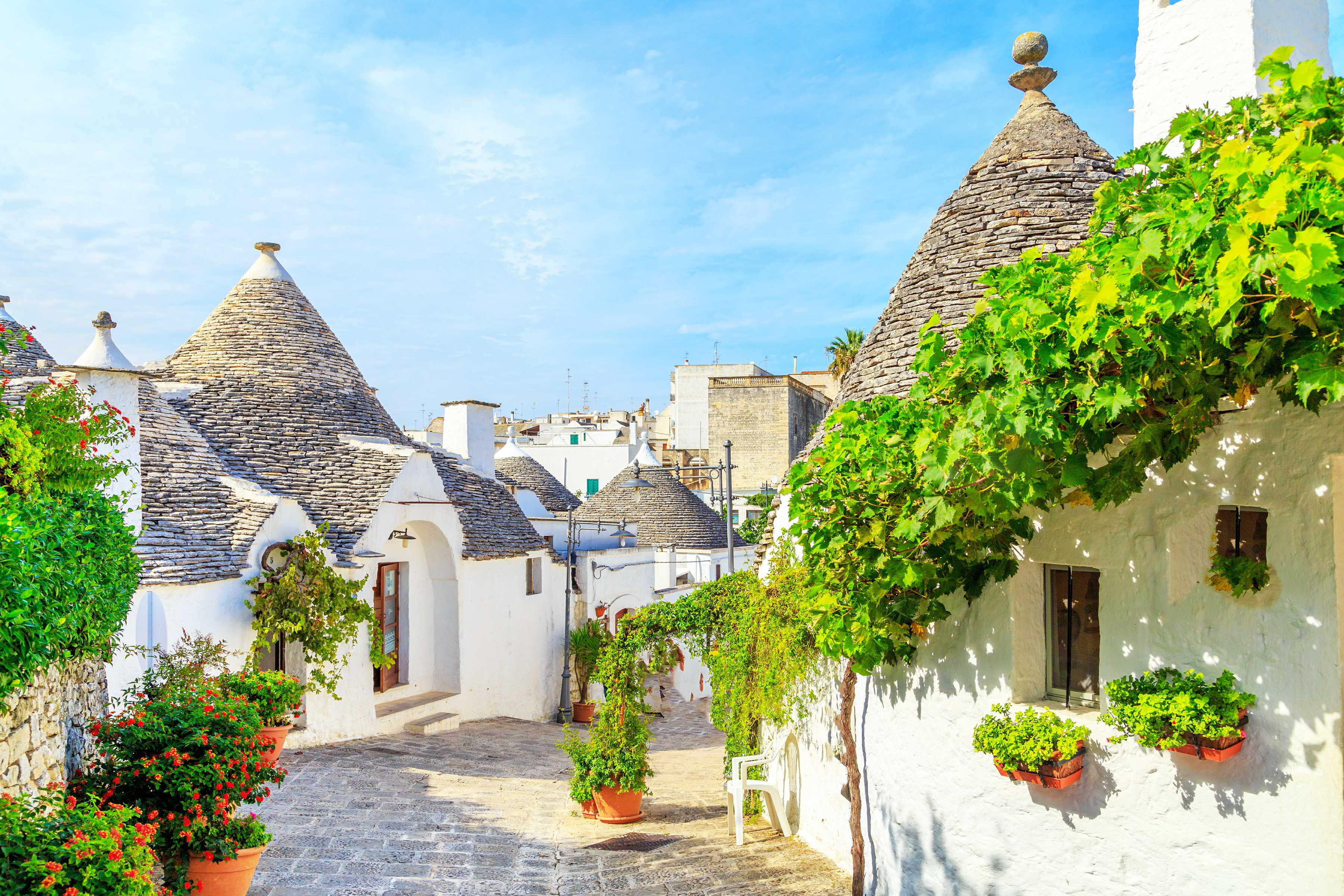 Ebern Designs Alberobello Houses. - Wrapped Canvas Photograph | Wayfair