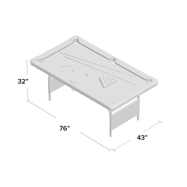 Fat Cat Trueshot Foldable Billiards Table & Reviews | Wayfair