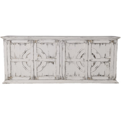 Wildon Home® Aileas 90'' Wide Solid Wood Sideboard | Wayfair