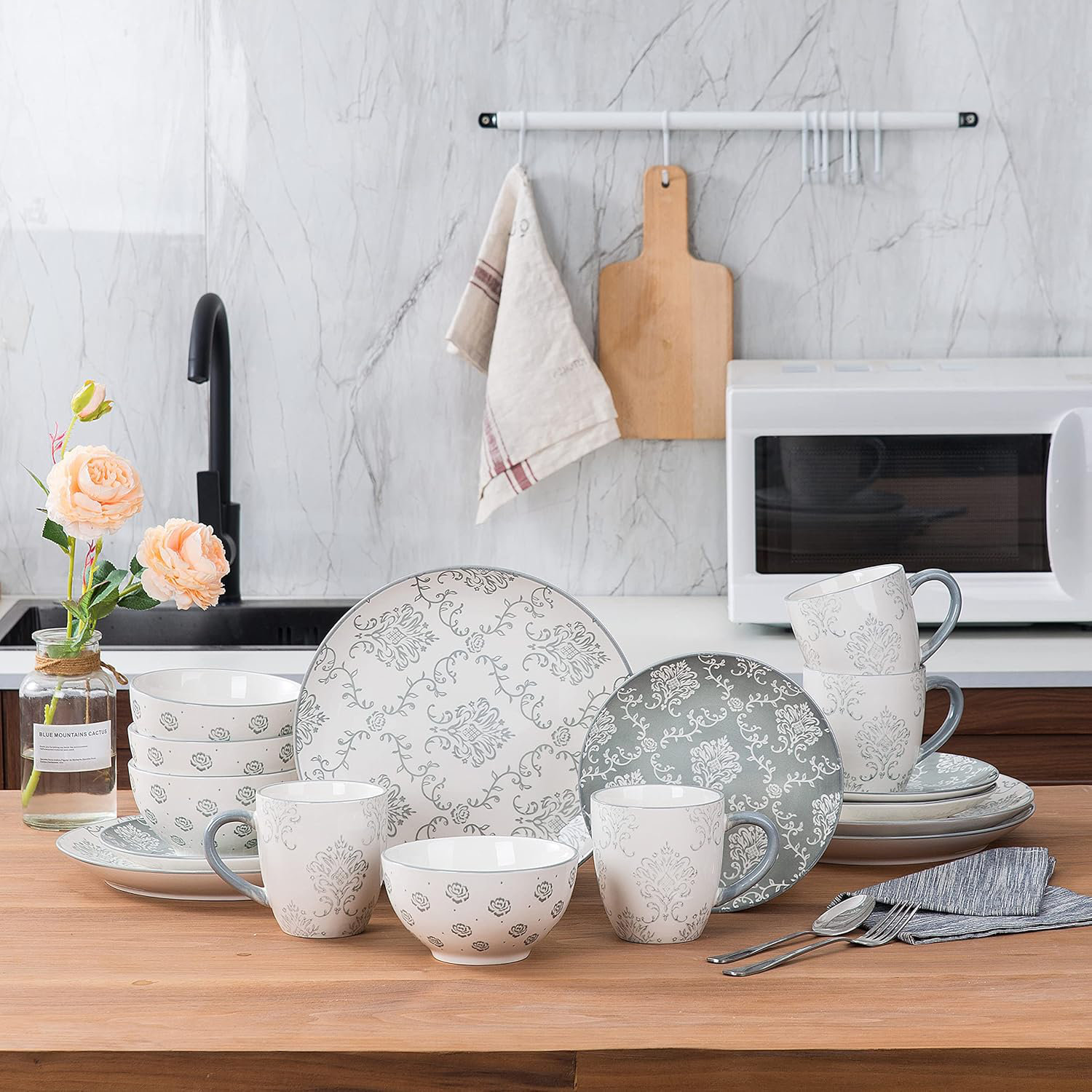 Red Barrel Studio 16-Pieces Dinnerware Sets Ceramic Dish Set - Wayfair ...