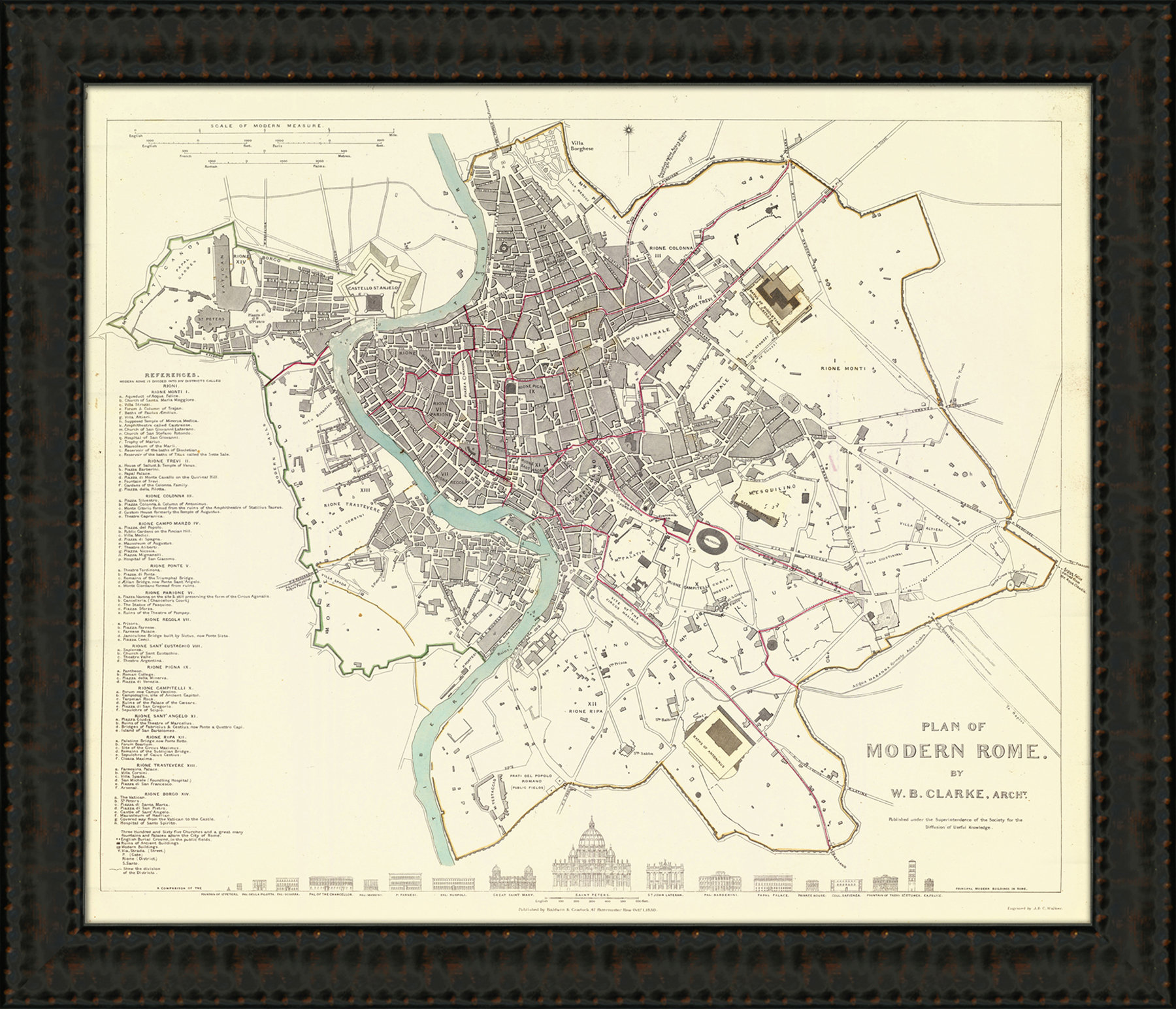 Wendover Art Group Modern Rome - Picture Frame Print - Wayfair Canada