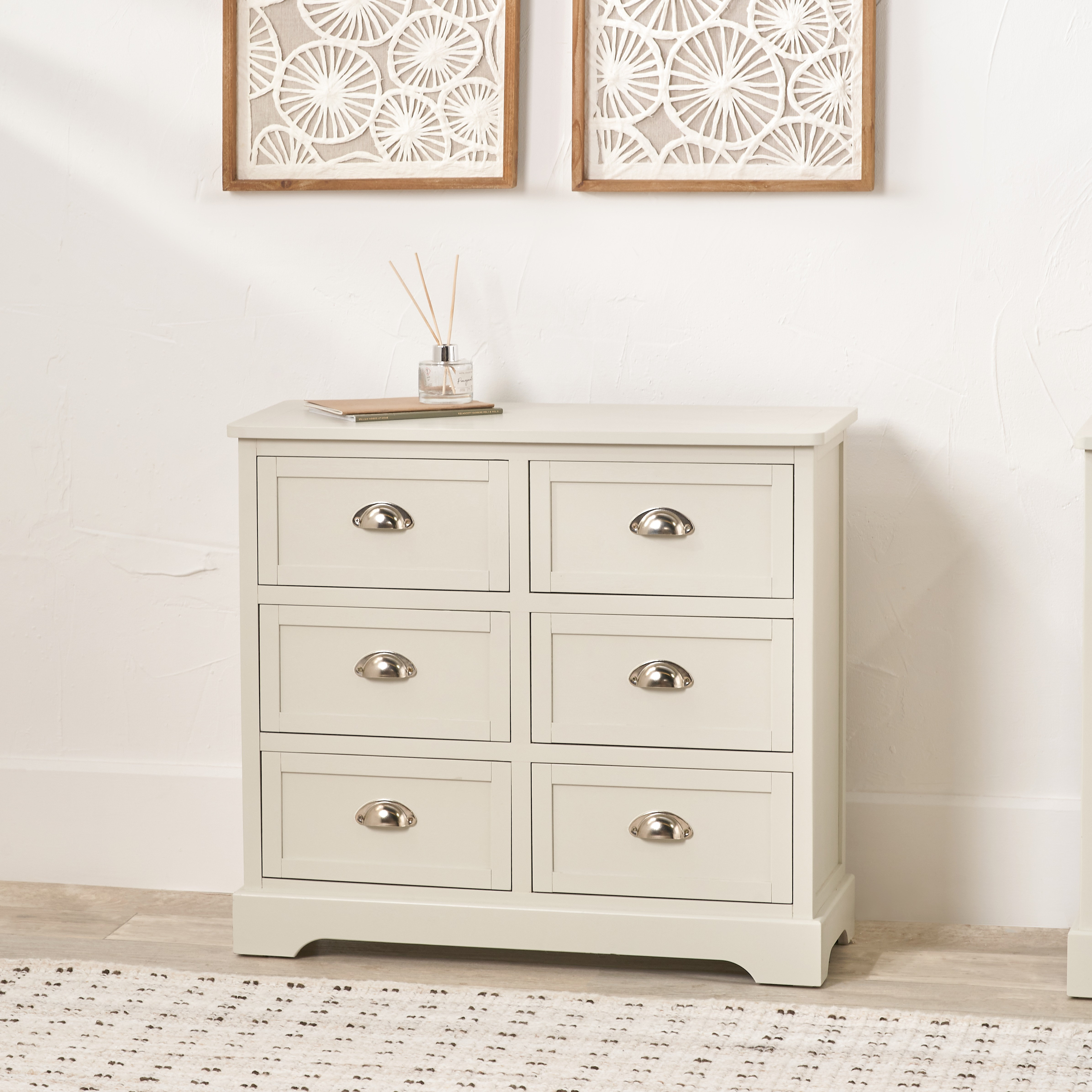 ClassicLiving 76cm W 6 - Drawer Chest of Drawers | Wayfair.co.uk