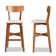 George Oliver Tapley Solid Wood Stool & Reviews | Wayfair
