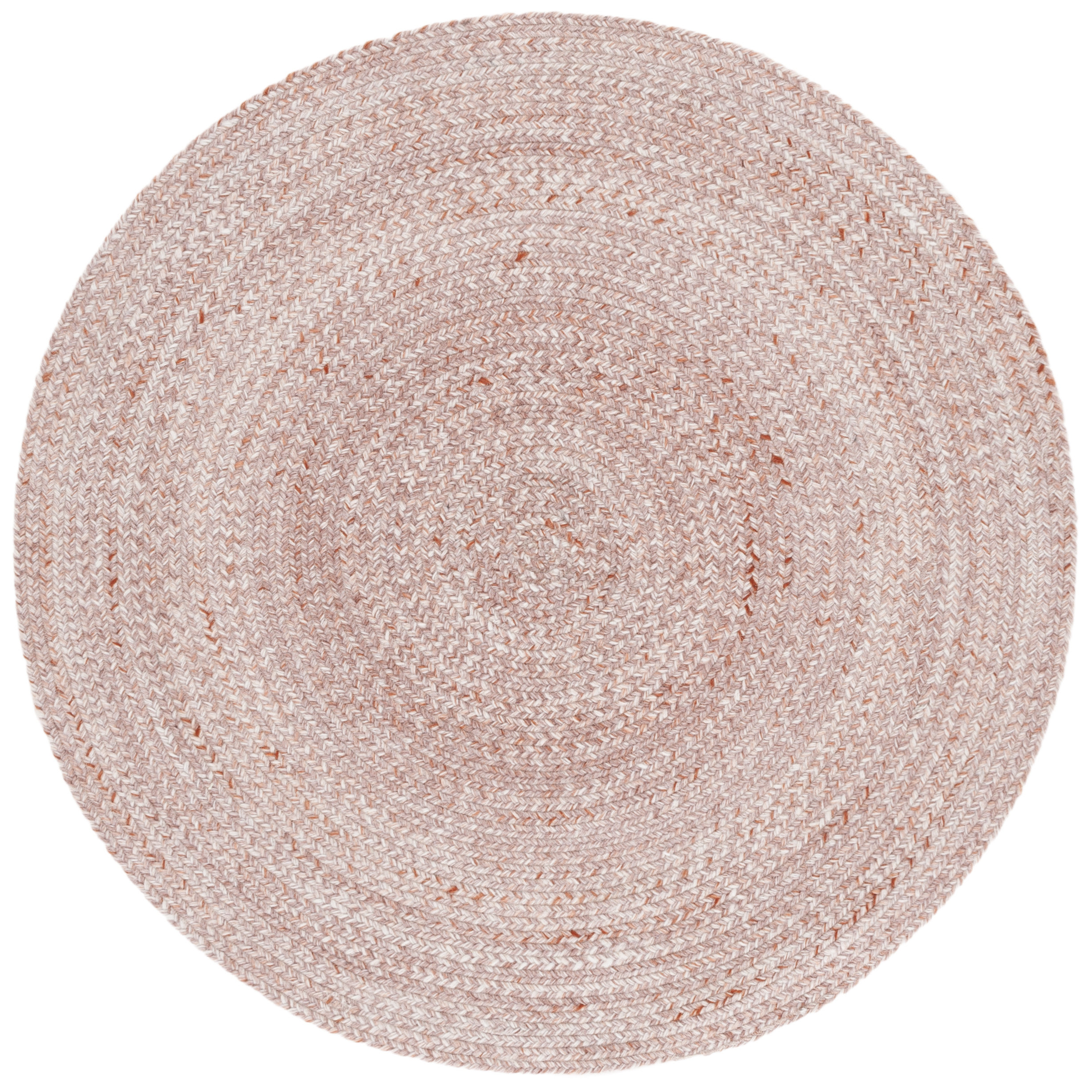 Safavieh Braided 808 Hand Woven Pet Yarn Pile No Pattern Rug | Wayfair