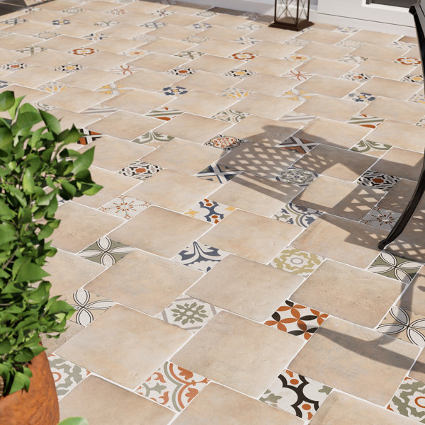 Merola Tile Benisa Marelle W/Taco 11-7/8 In. X 17-3/4 In. Porcelain ...