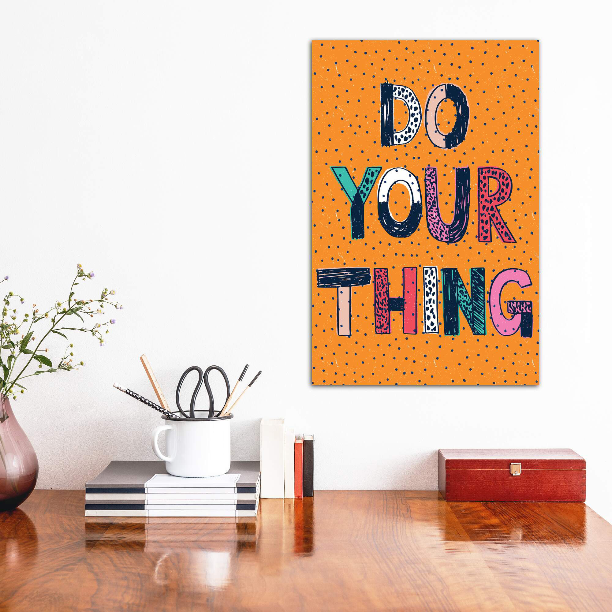 East Urban Home Just Go for It by Sarah Callis - Textual Art Print ...