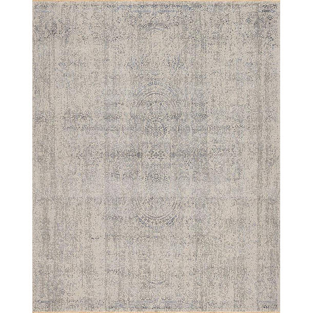 Samad Rugs Nirvana Couture Abstract Silver/Gold Area Rug | Perigold