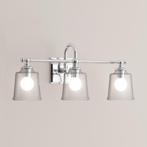 Wayfair | 3 Light Chrome Bathroom Vanity Lighting You'll Love in 2024