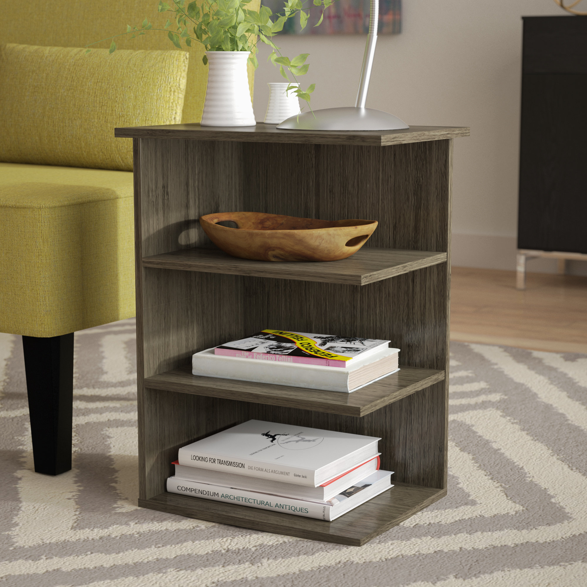 Ebern Designs Gambier Magazine End Table & Reviews | Wayfair