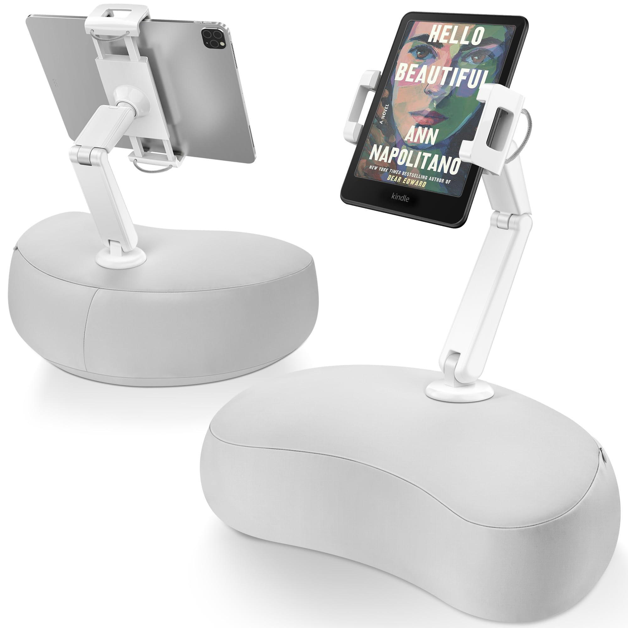 QUALITY FLOORING INC. Tablet Pillow Stand, Ipad Pillow Holder For Lap ...